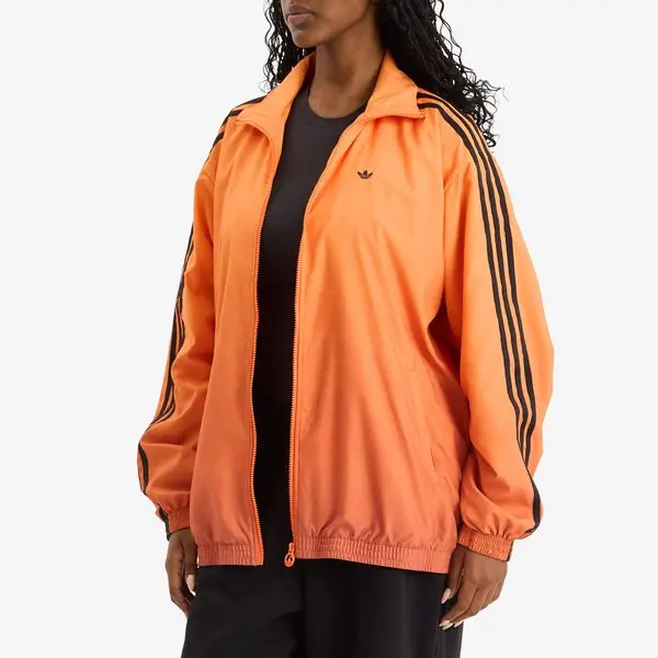 Adidas Firebird Oversized Track Top - Multicolor/crew Orange